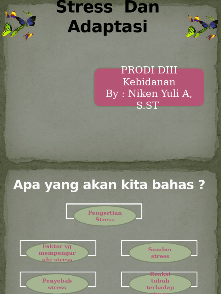 KDK-Stress Dan Adaptasi | PDF