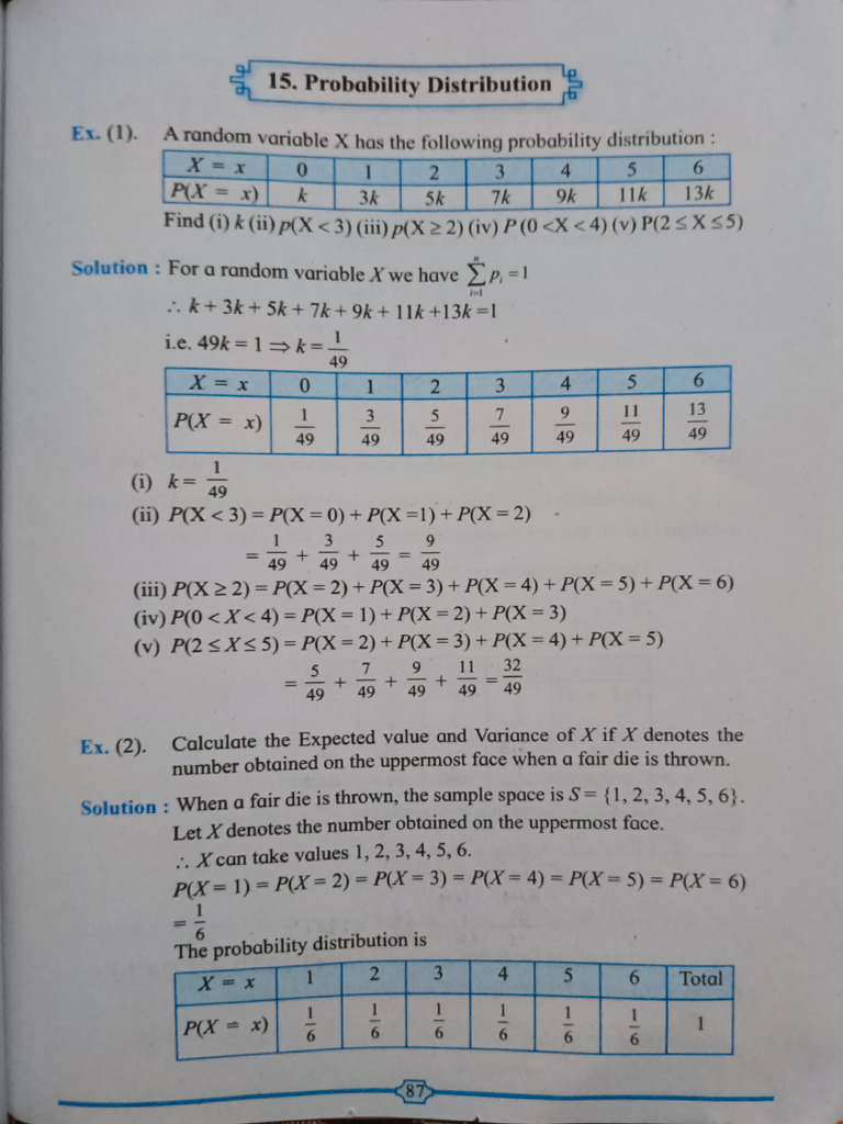15 - Probability Distribution PDF | PDF | Scientific Method ...
