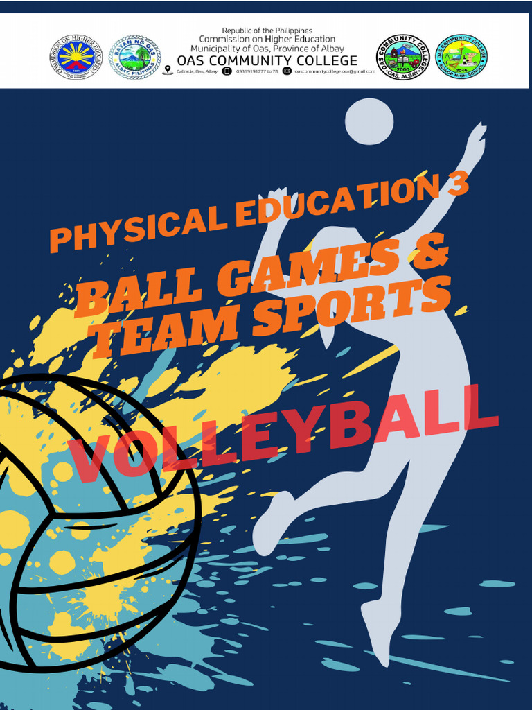 Module in PE 3 Volleyball | PDF | Volleyball | Ball Games