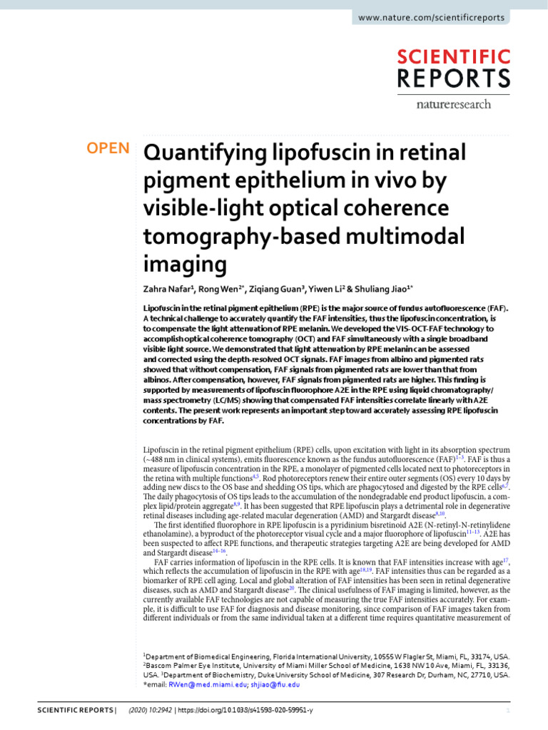 Nafar et al. - 2020 - Quantifying lipofuscin in retinal pigment ...