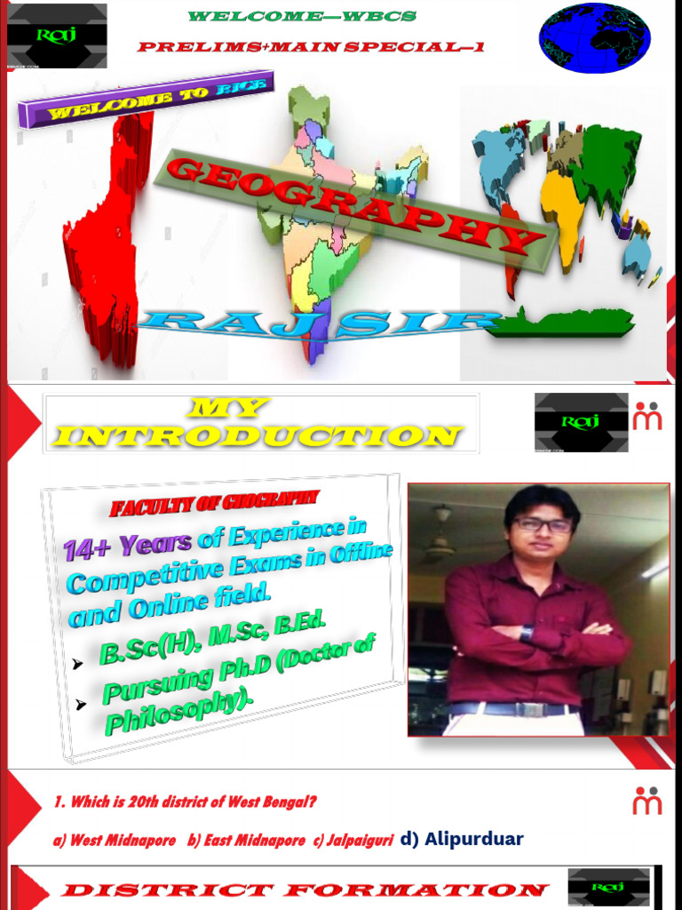 RAJ-Wbcs New - Prelims+Main Special - 1 | PDF | Climate