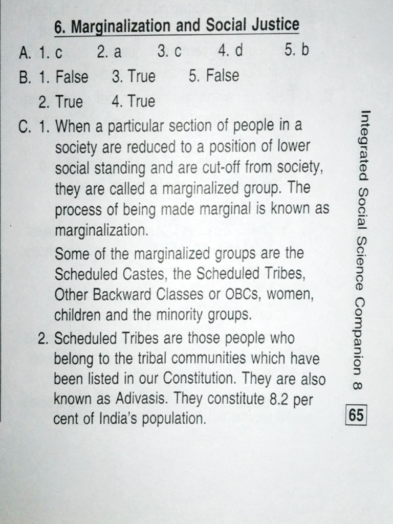 Marginalization and Social Justice | PDF
