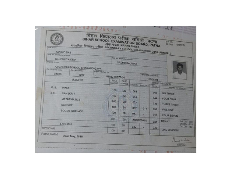 10TH Arvind PDF | PDF