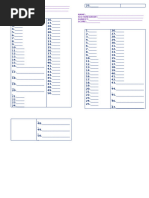 Exam Answer Sheet Template PDF | PDF | Standardized Tests | Evaluation ...