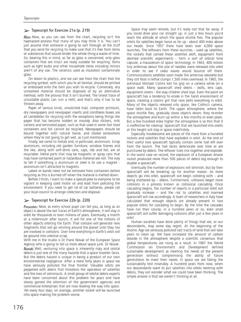 C2 Upstream KEY Pages 177 | PDF | Space Debris | Spacecraft