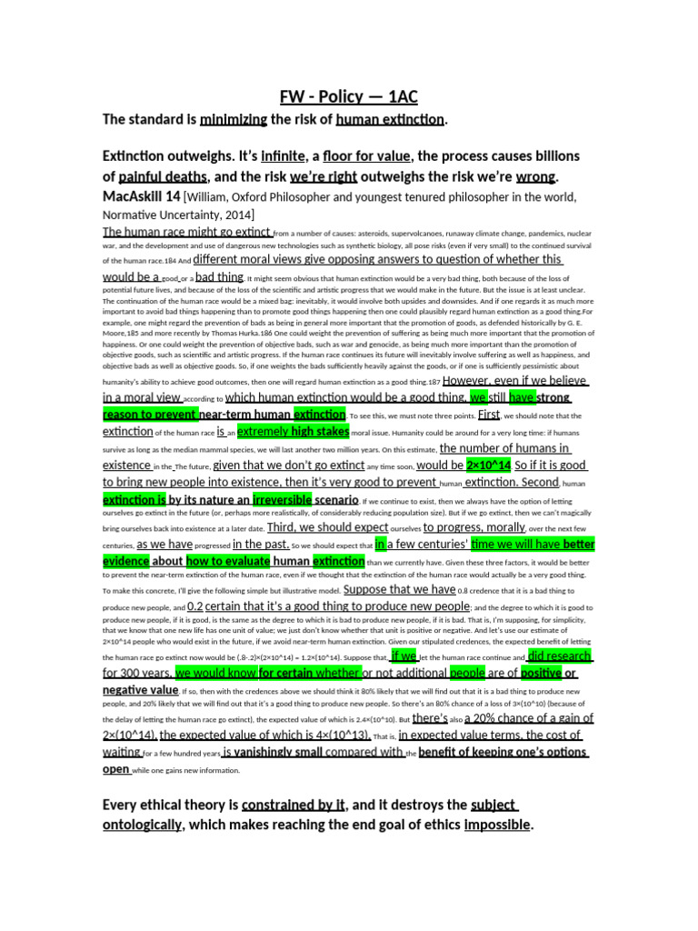 Risks of Human Extinction and Housing Bubble | PDF | Economic Bubble ...