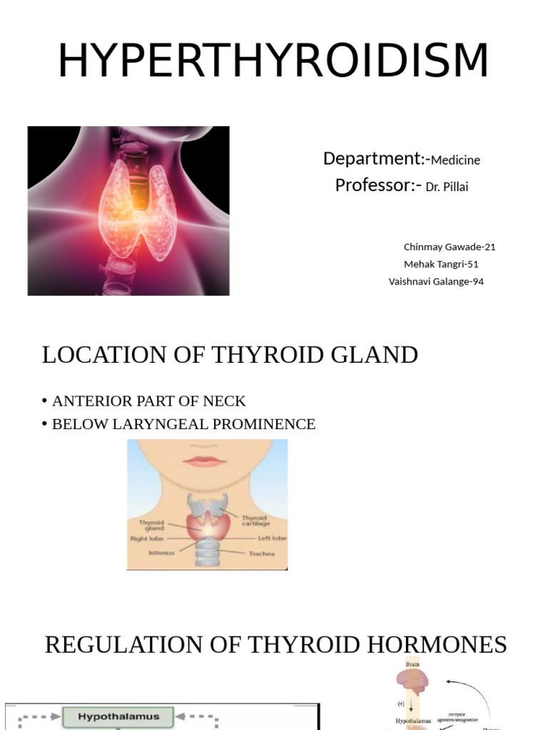 HYPERTHYROIDISM AND GRAVES DISEASE | PDF | Hyperthyroidism | Thyroid
