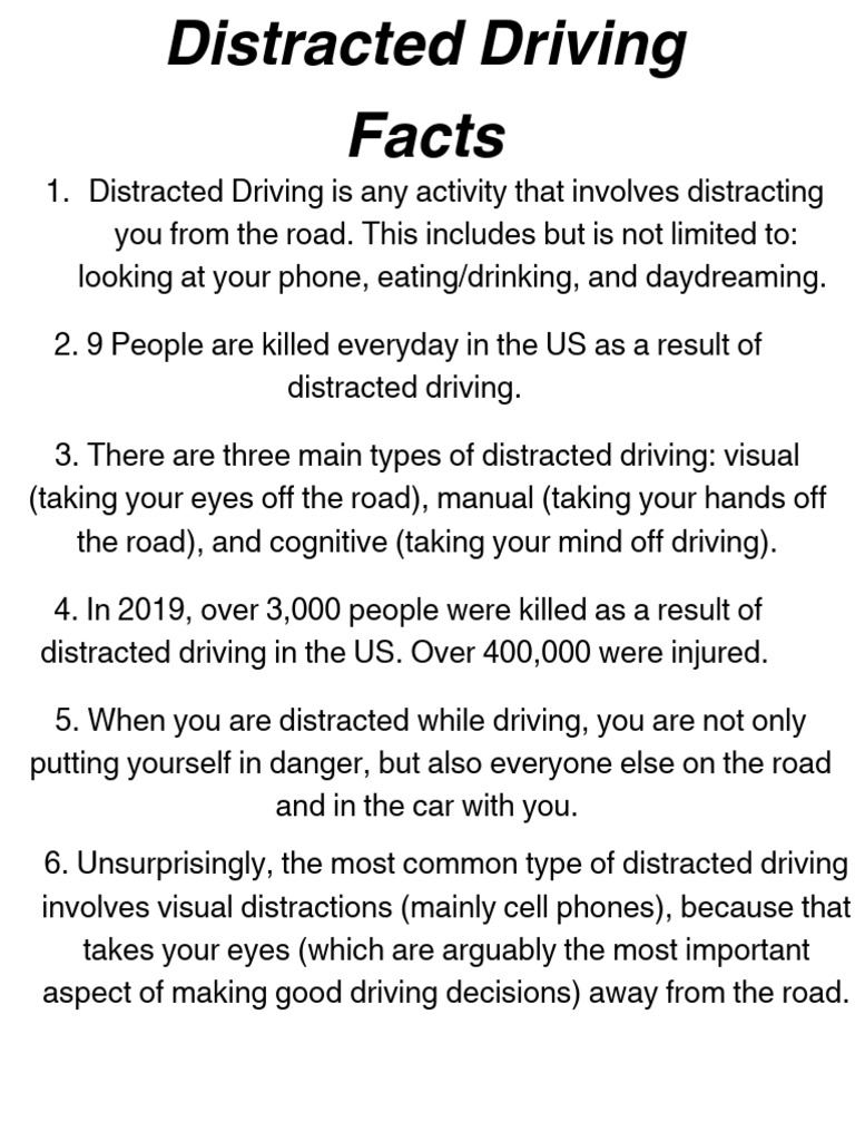 Distracted Driving Flyer.pdf | PDF