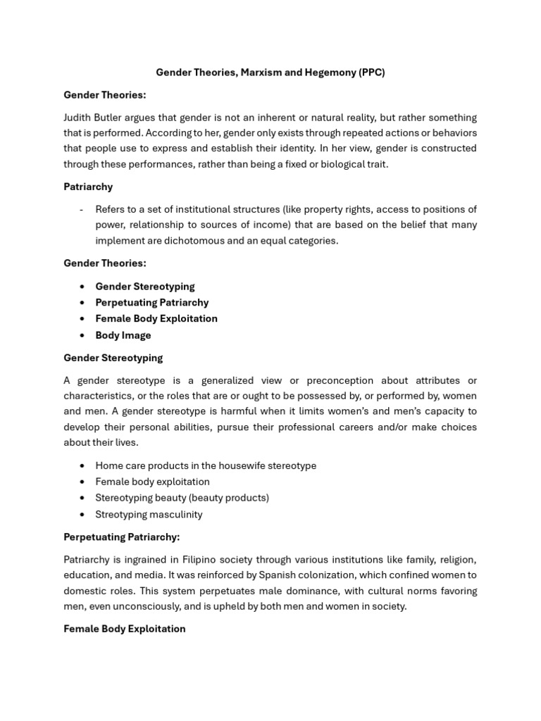 Group-4-PPC-Gender-Theories-Marxism-and-Hegemony-Soft-Copy | PDF ...