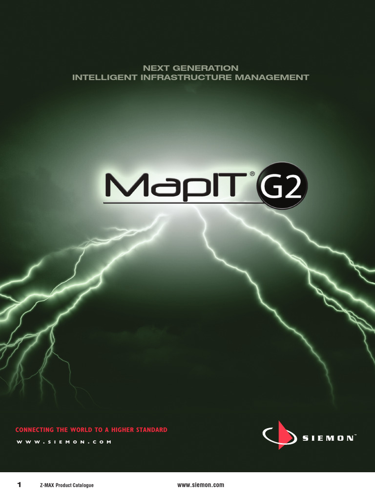Siemon MapIT G2 Brochure UK | PDF | Network Switch | Computer Network
