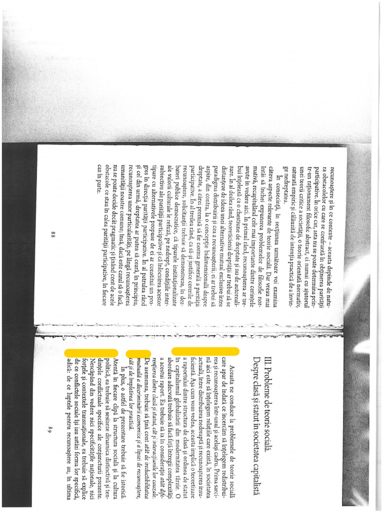 Fraser Redistributie Si Recunoastere | PDF