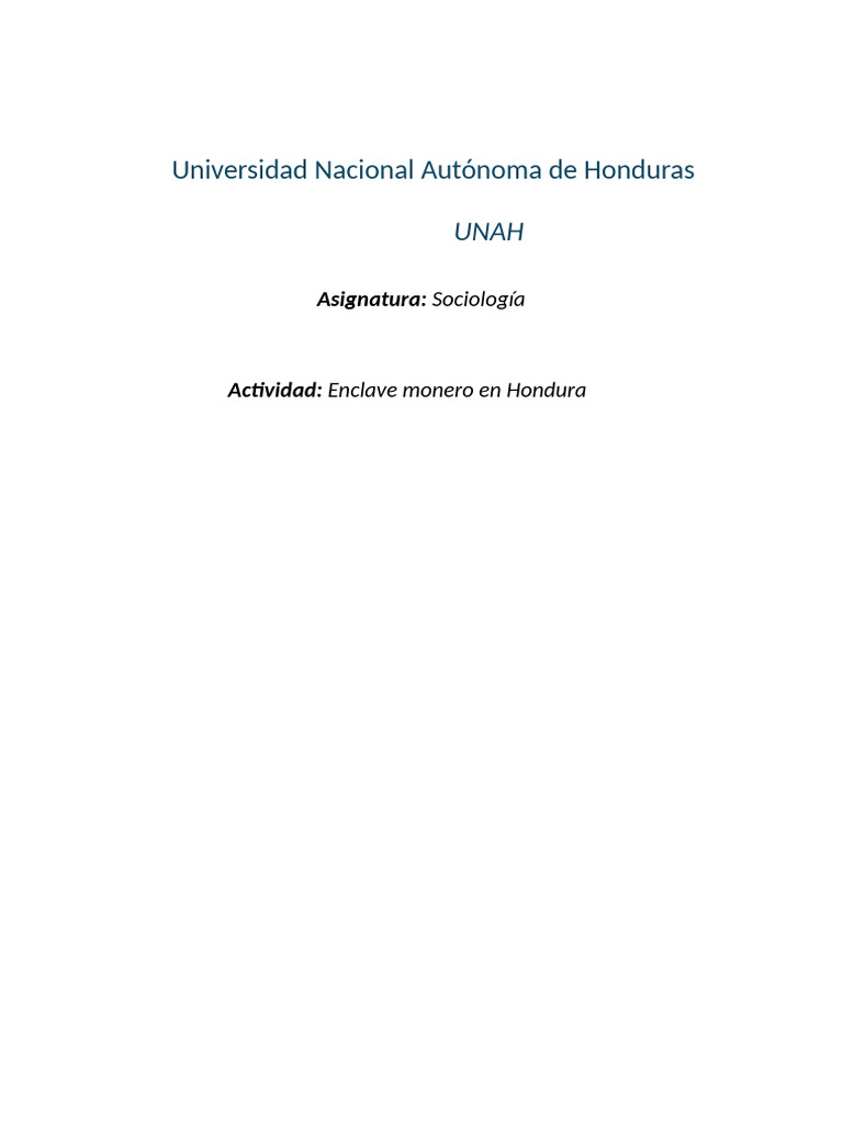 Enclave Minero en Honduras: Impactos y Retos | PDF | Minería | Honduras