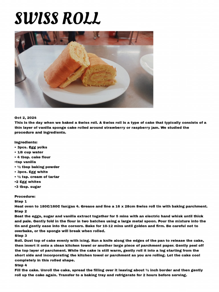 Bread and Pastry Portfolio | PDF