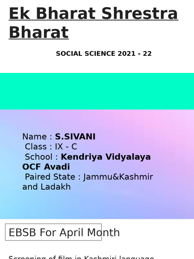 Class IX Social Science Project | PDF | Deforestation | Kashmir