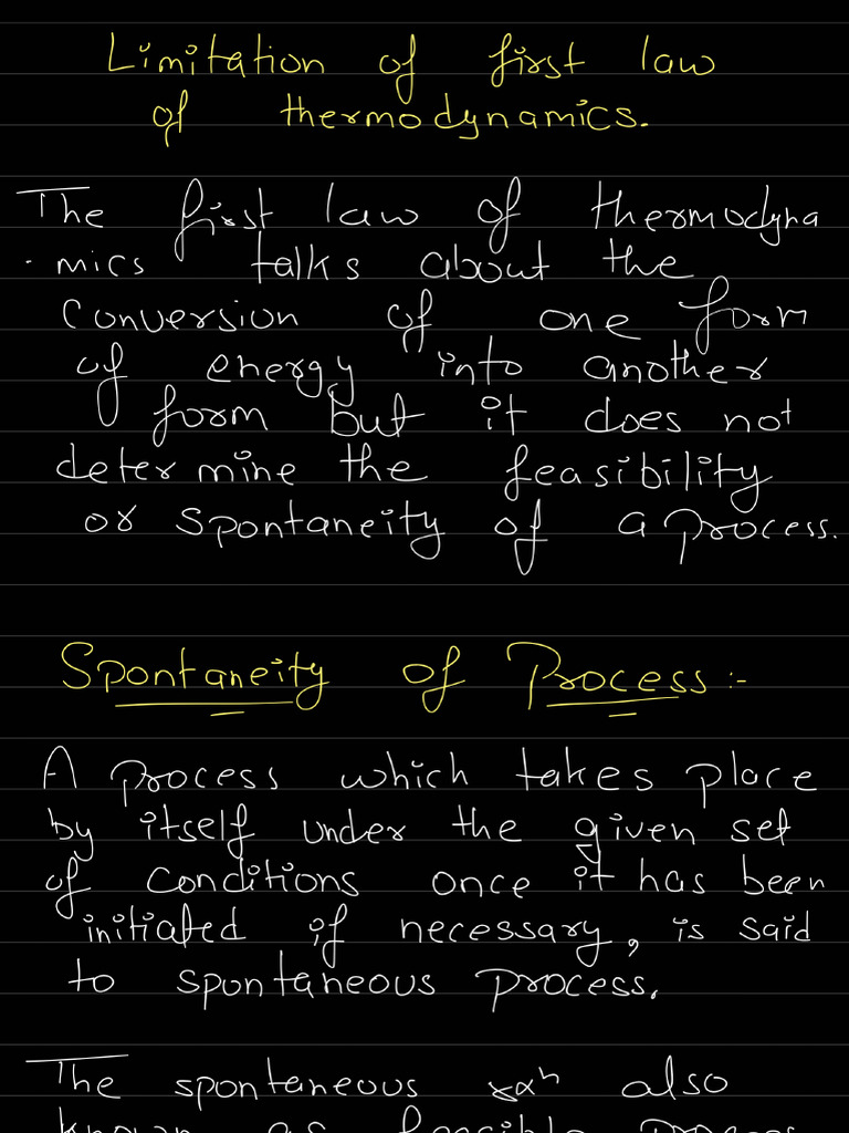 Spontaneity-Thermodynamics 231114 163042 | PDF