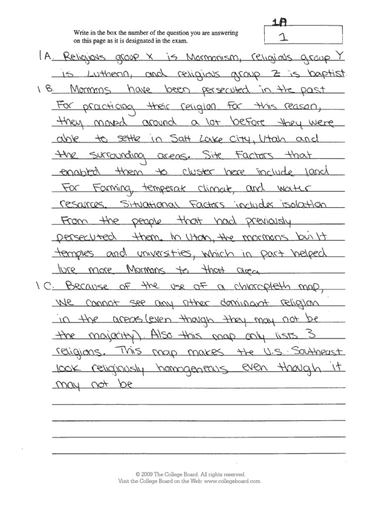 FRQ_Religion_Writing_Samples | PDF