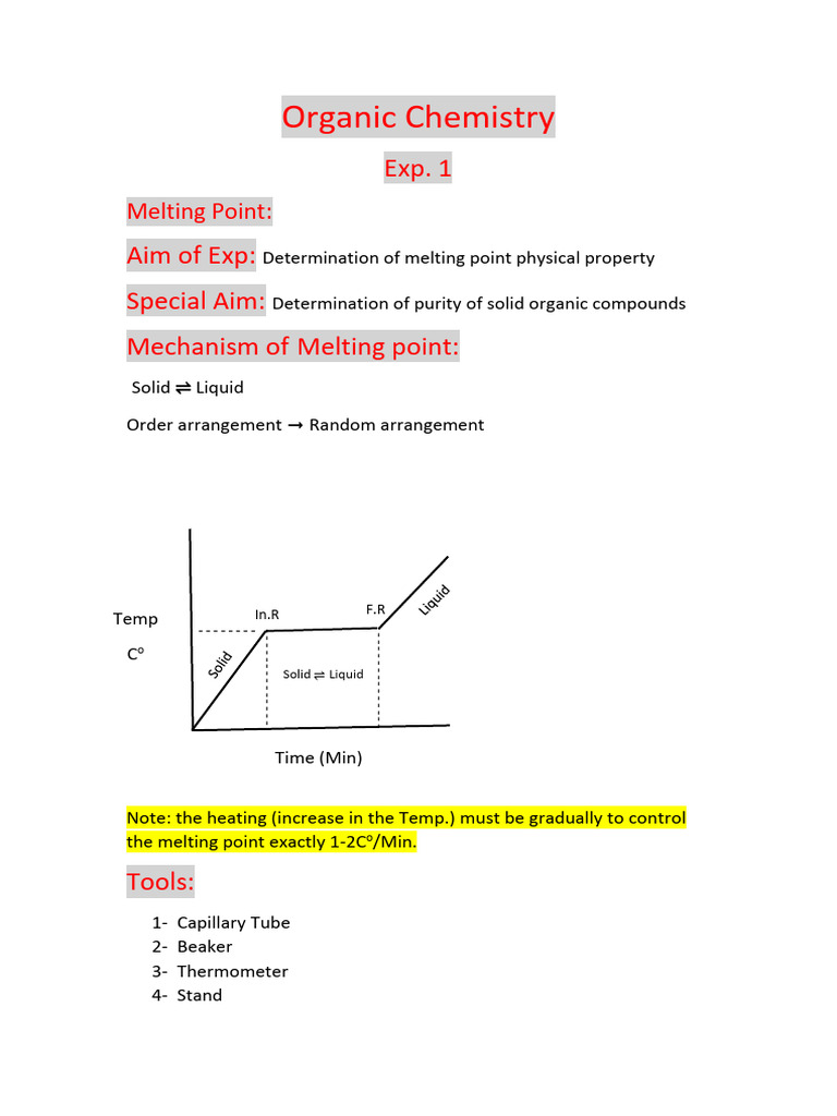 PDF - Melting Point-1 2 | PDF