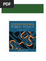2017 - Thomas R. Dye - Understanding Public Policy (001-019) | PDF ...