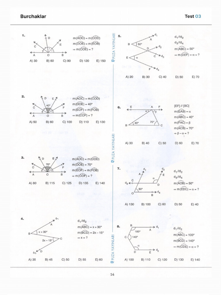 Geometriya #3 Super Matematik | PDF