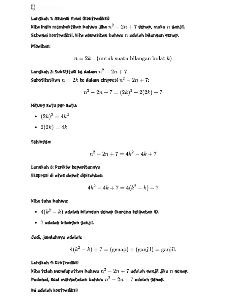 Diskusi 8 - MTK | PDF