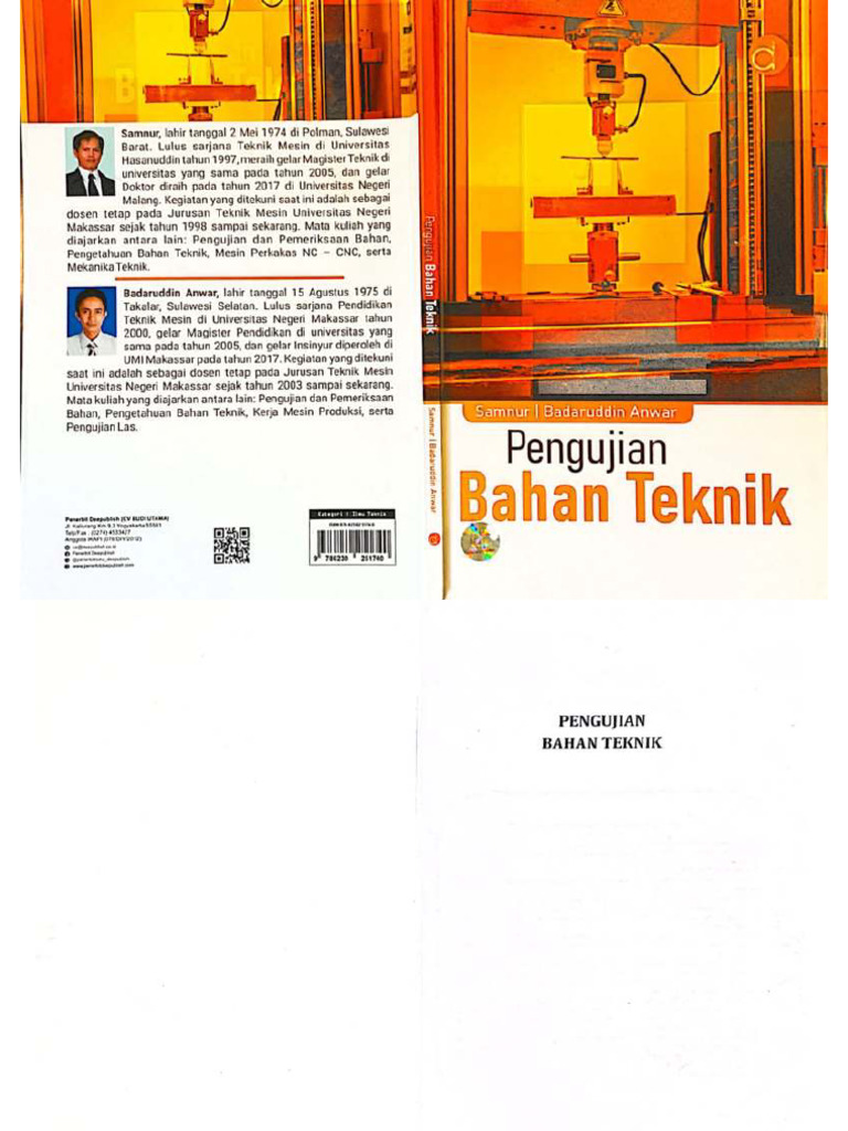 1 - Buku-Pengujian Bahan Teknik | PDF