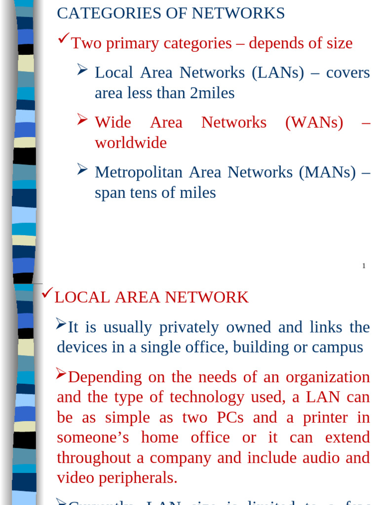 CN UNIT I PART 4 | PDF | Computer Network | Local Area Network