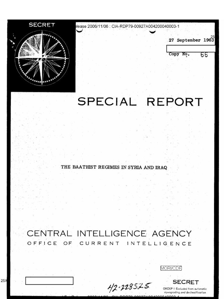 Baathist regimes in syria and iraq | PDF