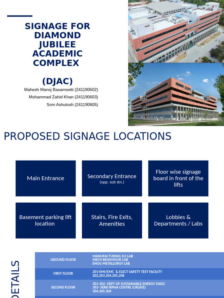 Signage Project rev1 | PDF | Architectural Elements