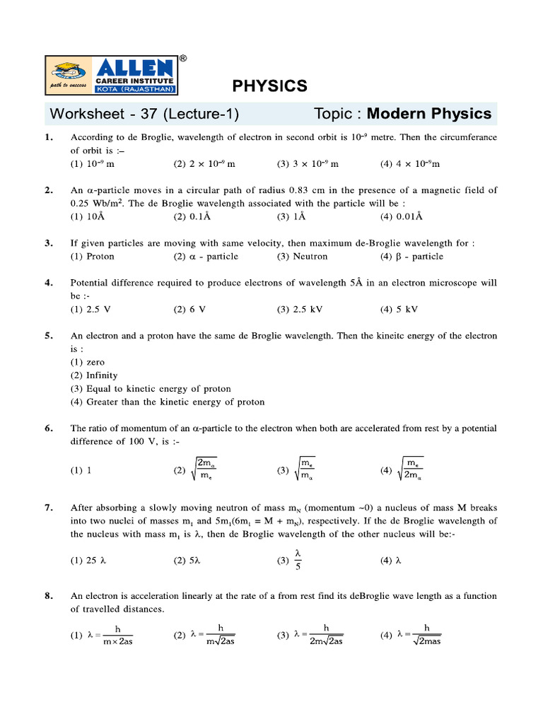 Class Xii - Daily Practice Worksheets - Ashish Sir | PDF