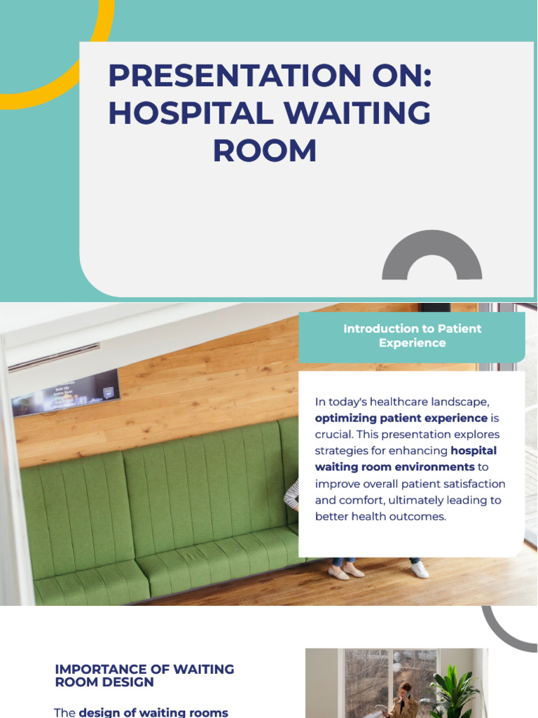 Enhancing Hospital Waiting Rooms | PDF | Patient | Hospital
