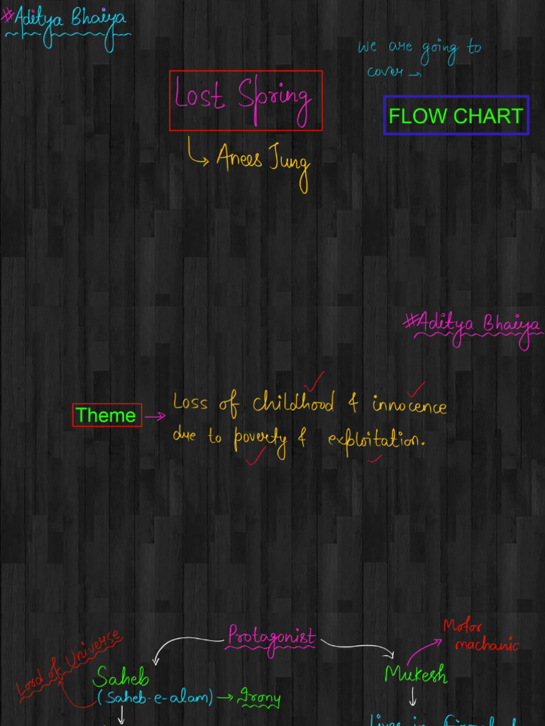 Lost Spring Flow chart Aditya Bhaiya | PDF