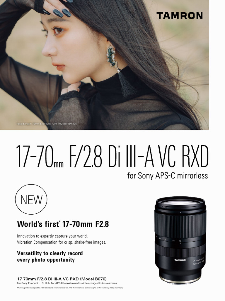 I B070 Catalog en 201120N | PDF | Camera Lens | Zoom Lens