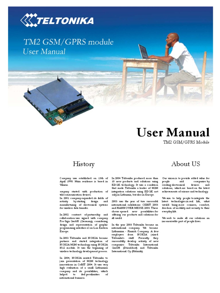 TM2 User Manual en 2007 05 08 | PDF | Battery Charger | General Packet ...