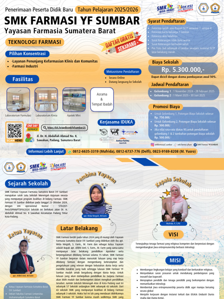 Brosur Smk Yf Sumbar.pdf | PDF