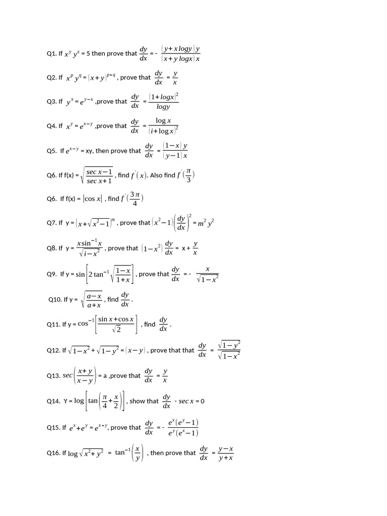 Derivatives | PDF