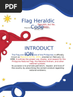 Philippine Flag Display Guidelines | PDF | Flag | Semiotics