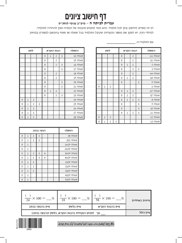EVR 019 5 SOF M - Pnimi Rikuz | PDF