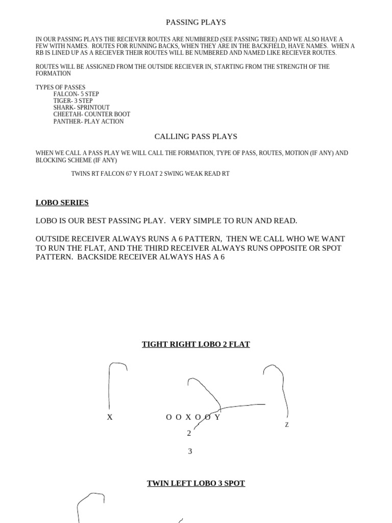 Passing Game | PDF