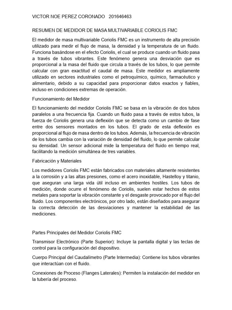 Resumen 4 | PDF | Sensor | Tubo vacío