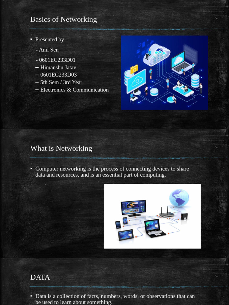 Presentation 1 Pdf Computer Network Osi Model