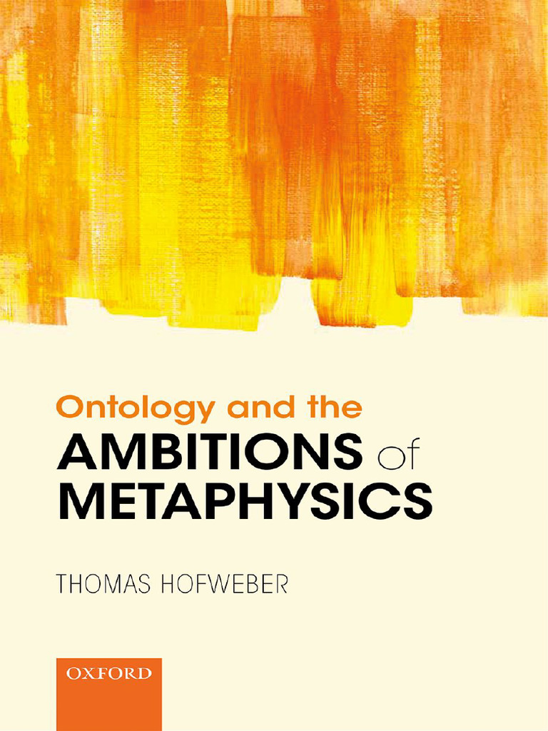 Ontology and Metaphysics | PDF | Metaphysics | Ontology