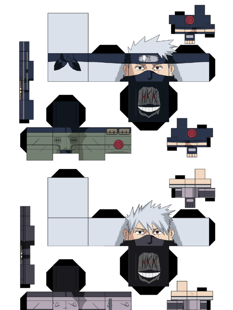 Kakashi Paper Toy Paper Craft | PDF