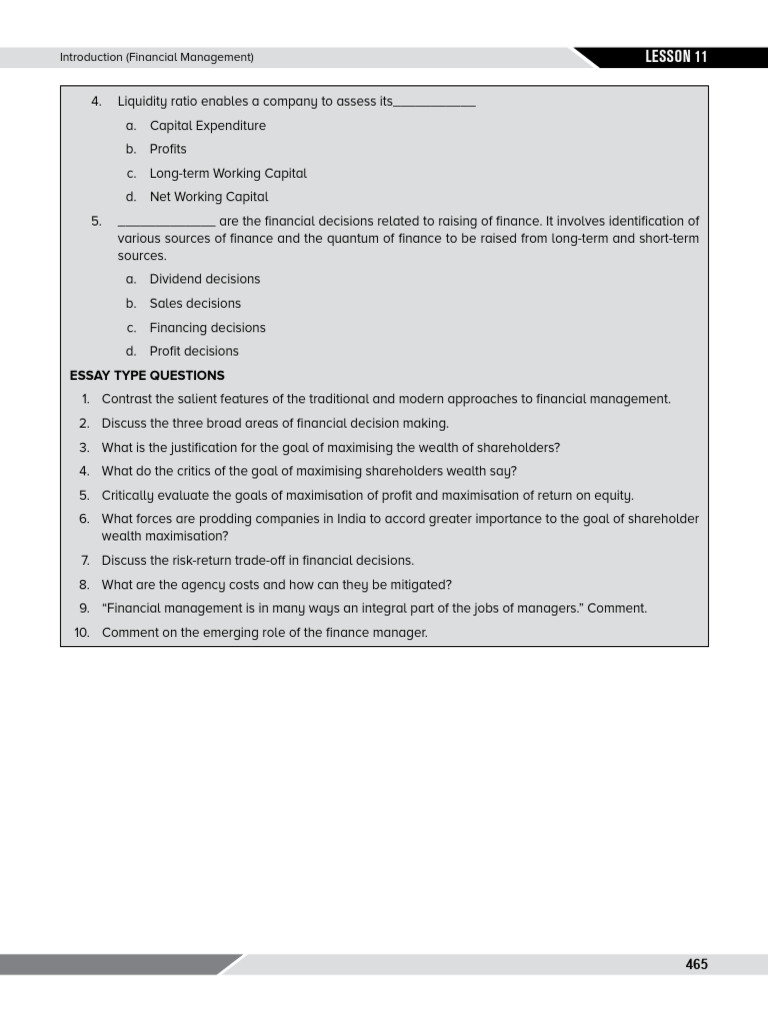 GROUP 1 PAPER 4 - Corporate Accounting & Financial Management GROUP 1 ...