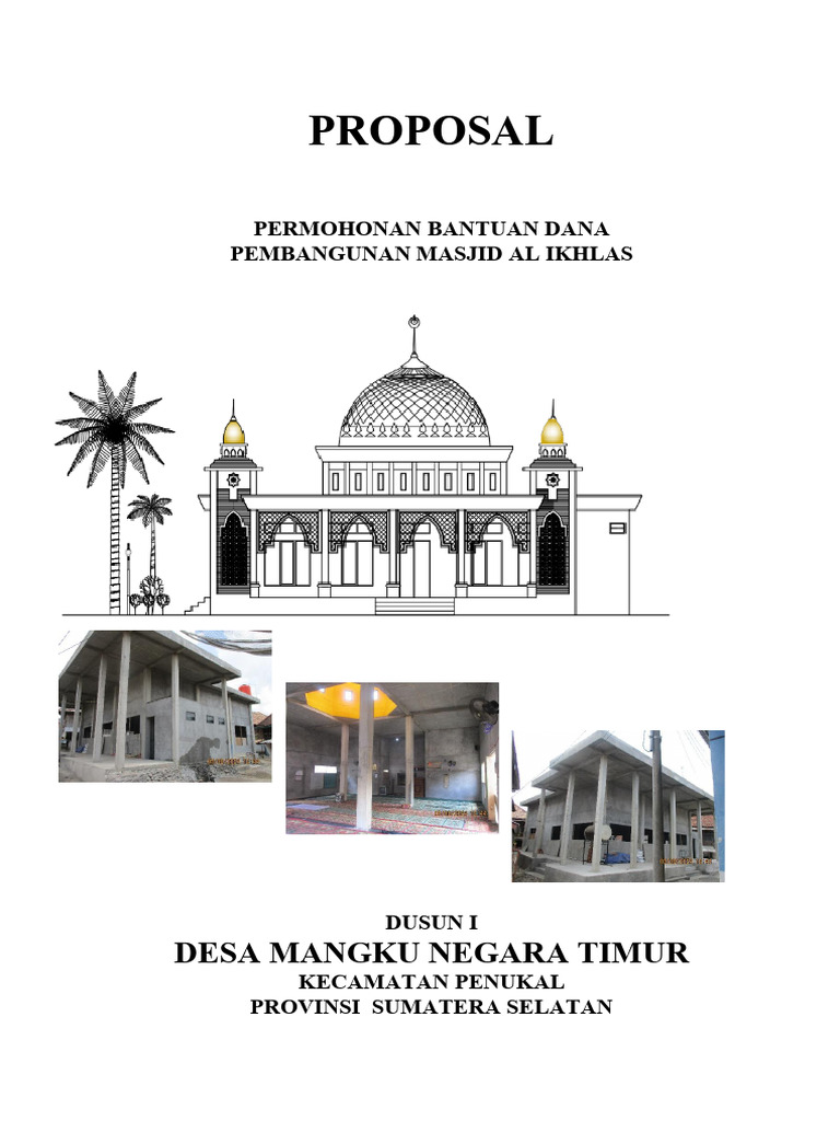 Proposal Masjid Jilid 2-Digabungkan | PDF