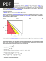 Calculating Equivalent Circulating Density | PDF | Pressure | Casing ...