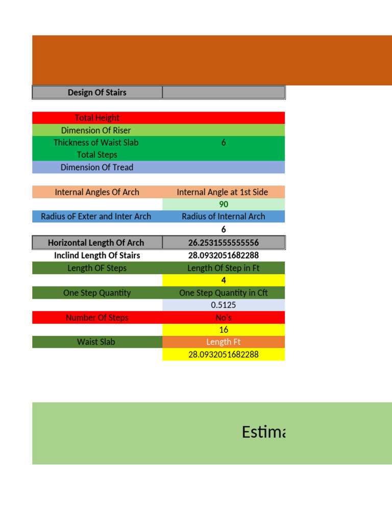 Spiral Stairs | PDF | Stairs | Structural Engineering
