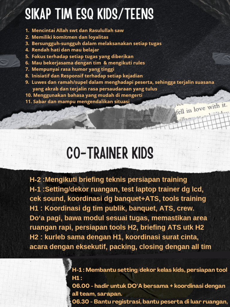 Arahan Ats Esq Kids-teens | PDF