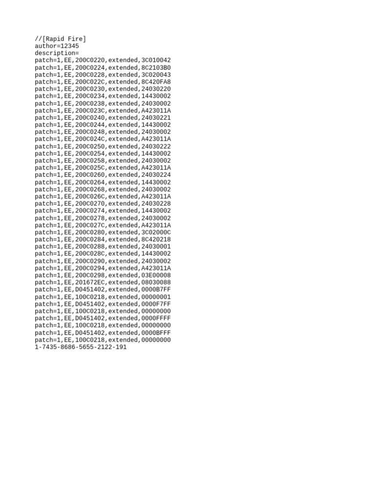 Rapid Fire RE4 USA | PDF