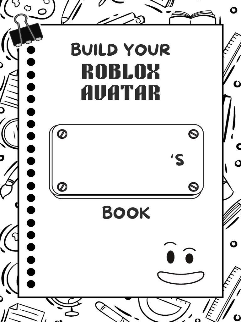 Create Your Roblox Avatar Book | PDF