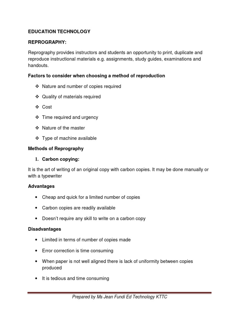 14.Reprography - Copy | PDF | Printing | Industrial Processes